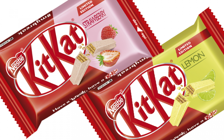 KITKAT® anuncia dois novos sabores em edição limitada – Clube da Embalagem